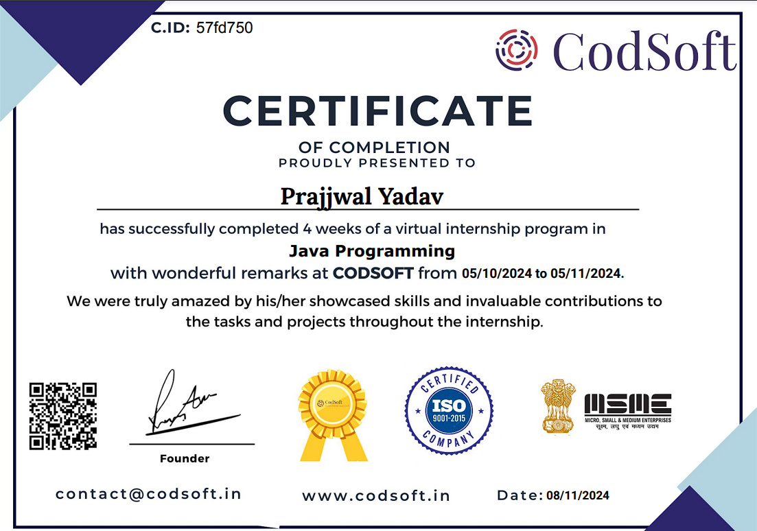 Portfolio | Prajjwal Yadav